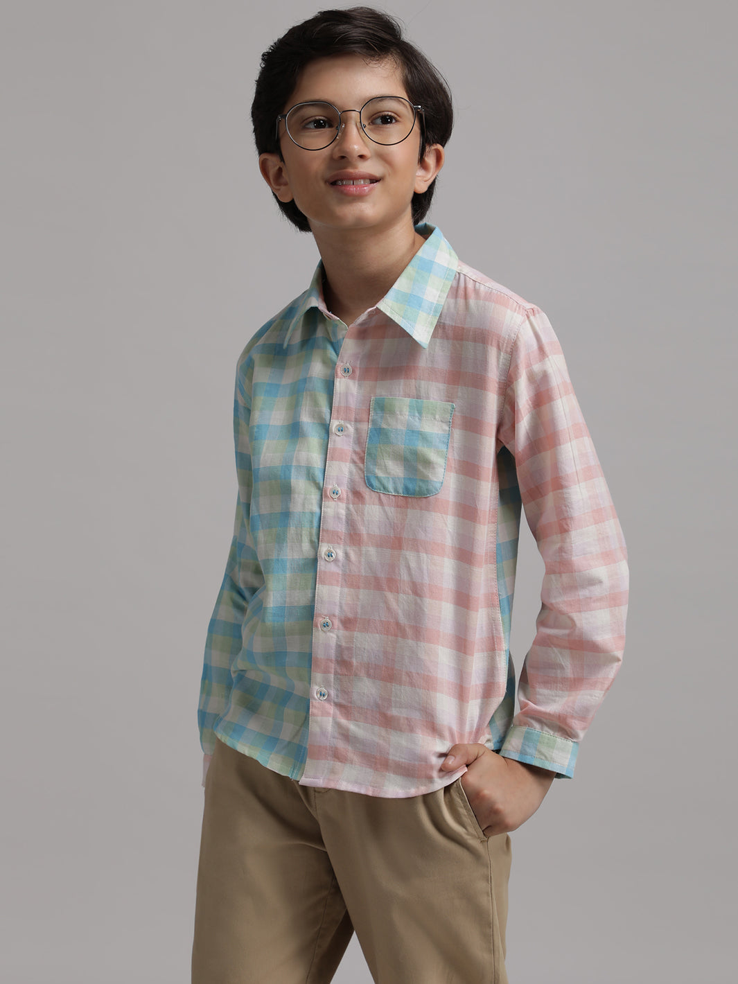 Charlie Bucket - Blue Sky Gingham – Noa Clothing